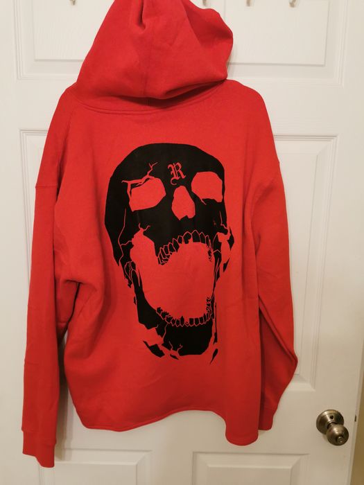 Revenge REVENGE RED BONE HOODIE | Grailed
