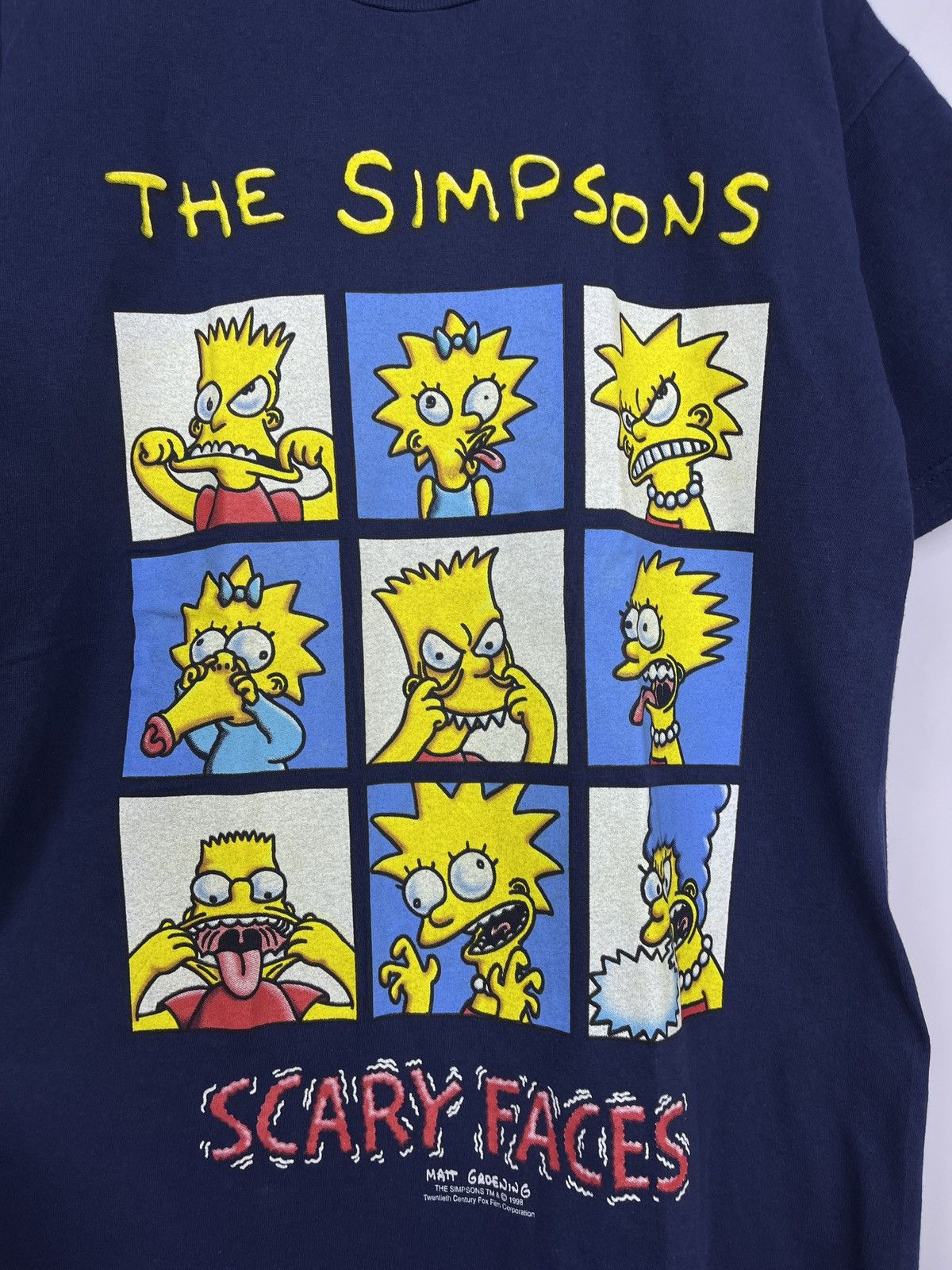 Cartoon Network × The Simpsons × Vintage Rare VTG The Simpsons “Scary ...