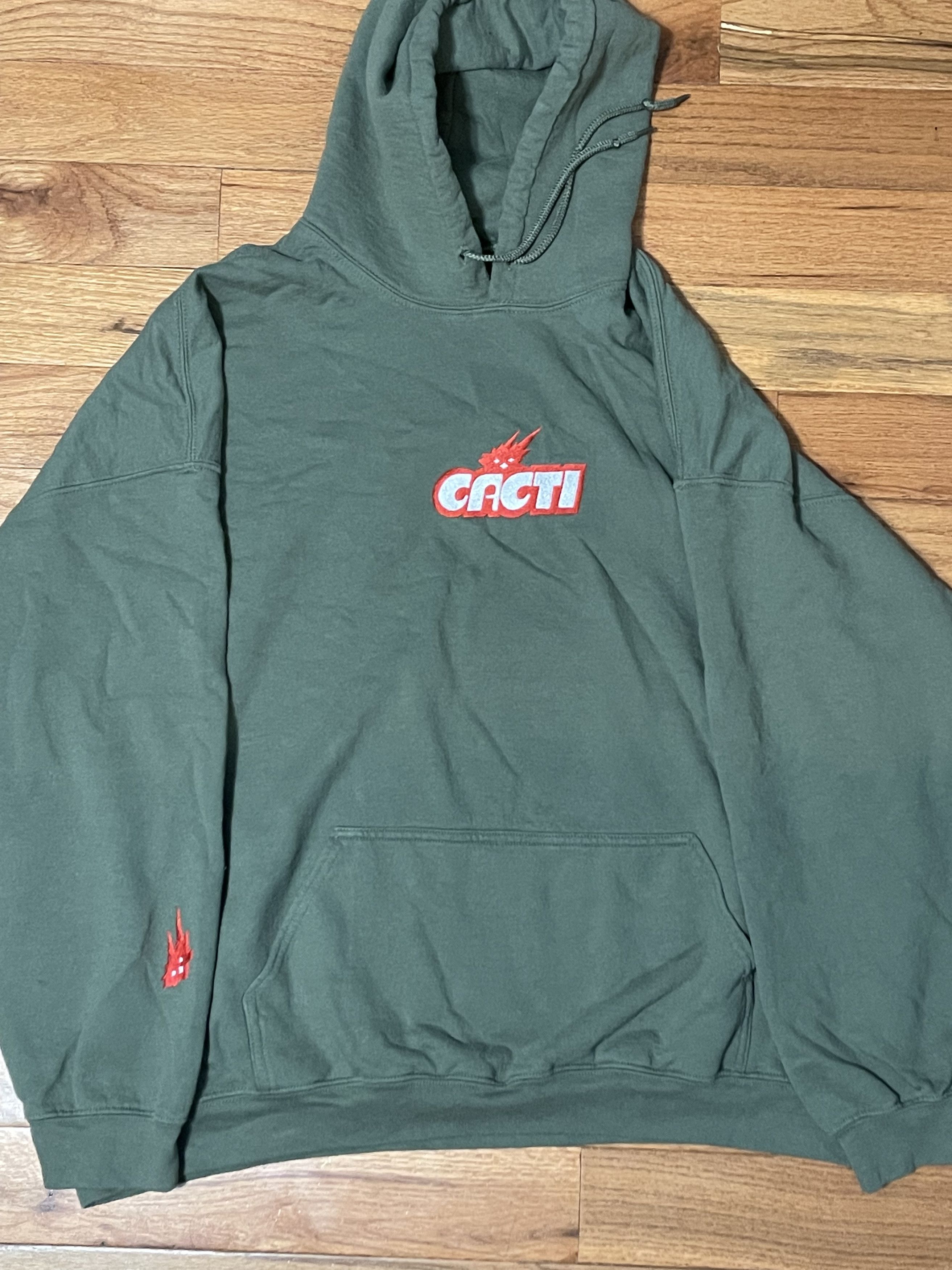 Travis Scott FINAL NEED GONE OFFER UP LIMITED Travis scott Cacti Hoodie ...