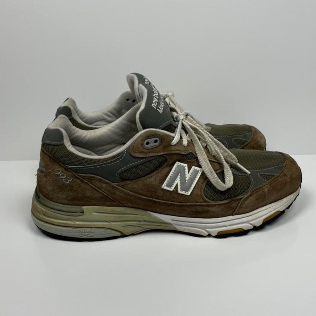 New Balance × Vintage Vintage 90s New Balance 993 USA Military Green ...