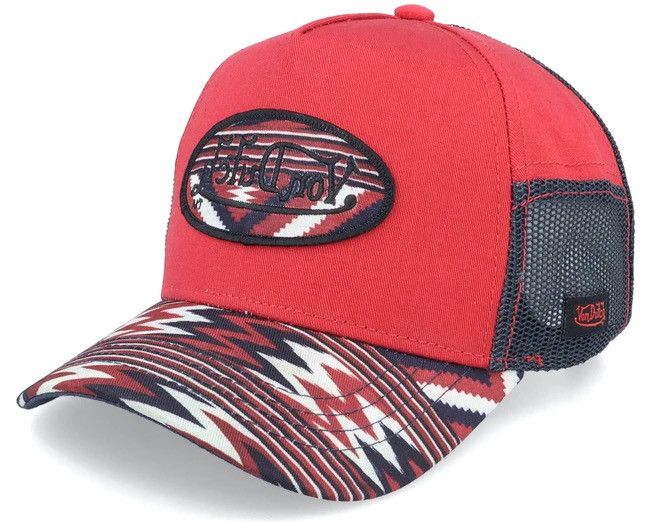 Von Dutch Von Dutch Grail Streetwear Y2K trucker hat cap Red | Grailed