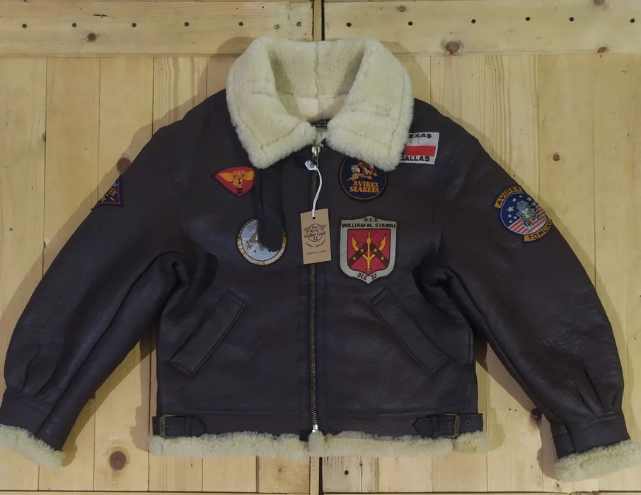 Avirex AVIREX NYC TOP GUN MAVERICK LEATHER TYPE B3 FLIGHT JACKET | Grailed