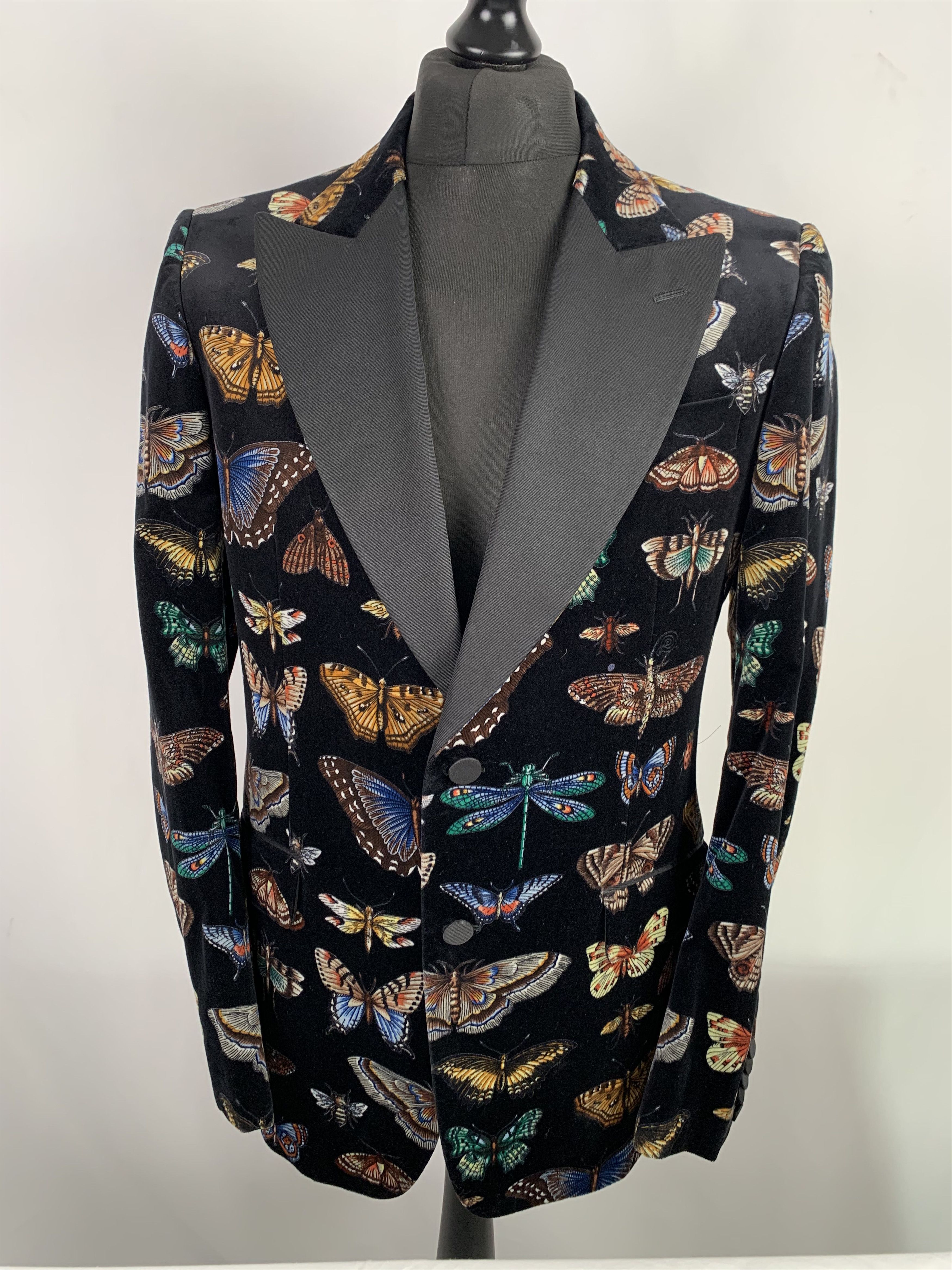 Gucci Gucci Butterfly Print Blazer | Grailed