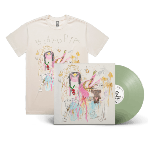 Band Tees BEATOPIA APPLE GREEN CASSETTE & T-SHIRT | Grailed