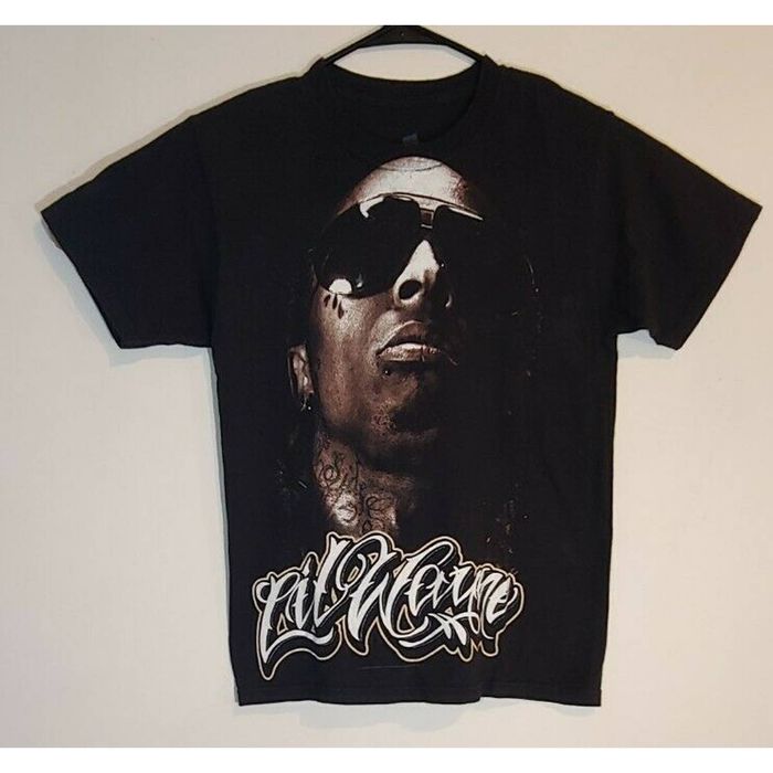 Hanes Lil Wayne Music Tour T Shirt Weezy Small Tee Black | Grailed