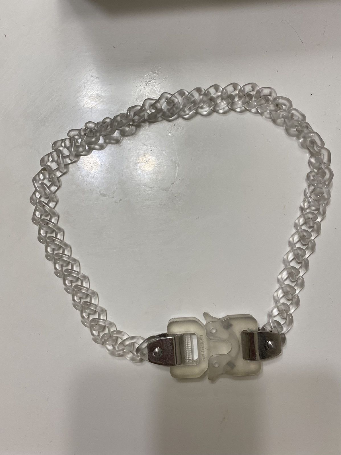 1017 ALYX 9SM × Alyx Alyx Transparent Chain Necklace | Grailed