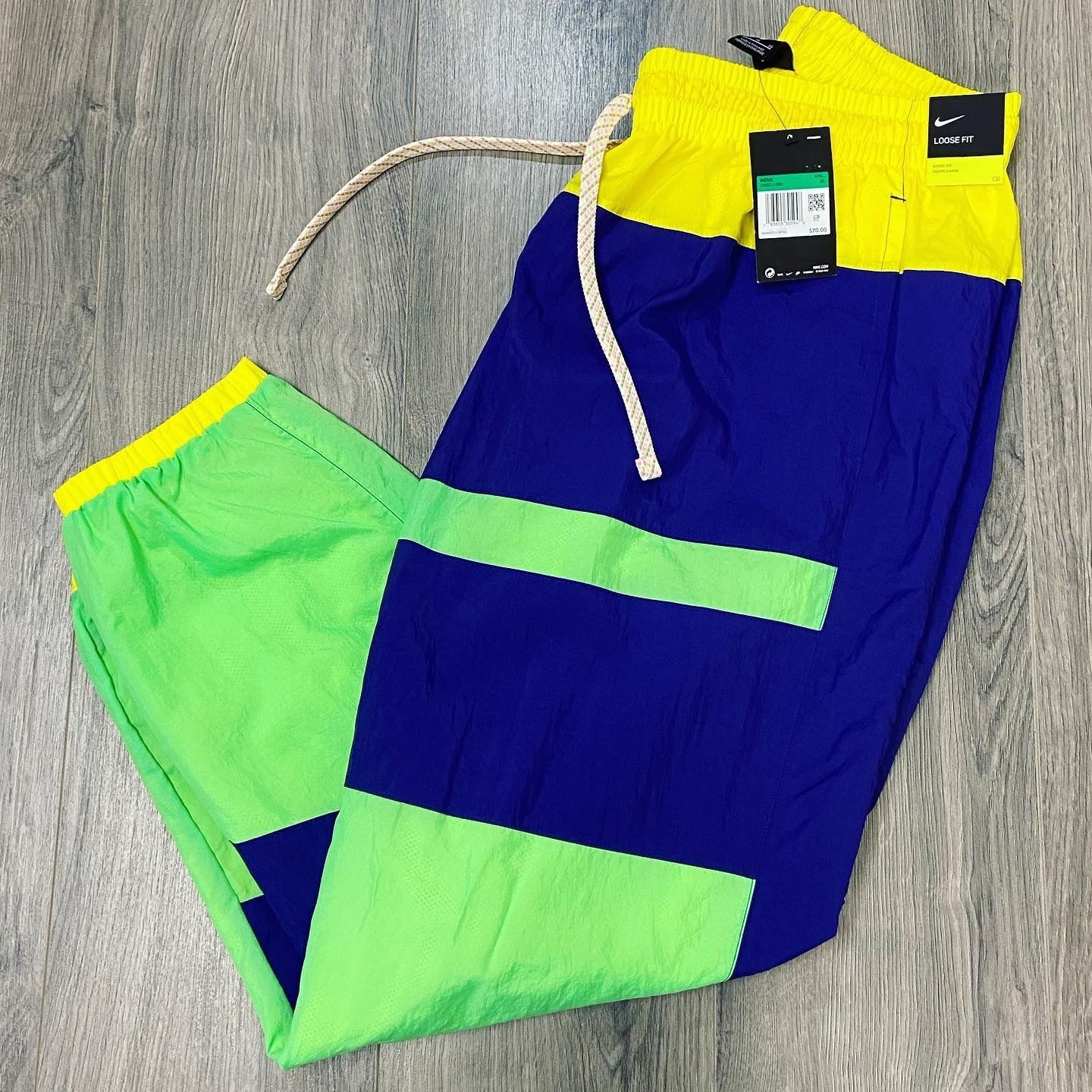 Nike Nike Flight Colorblock Windbreaker Pants Multicolor Medium | Grailed