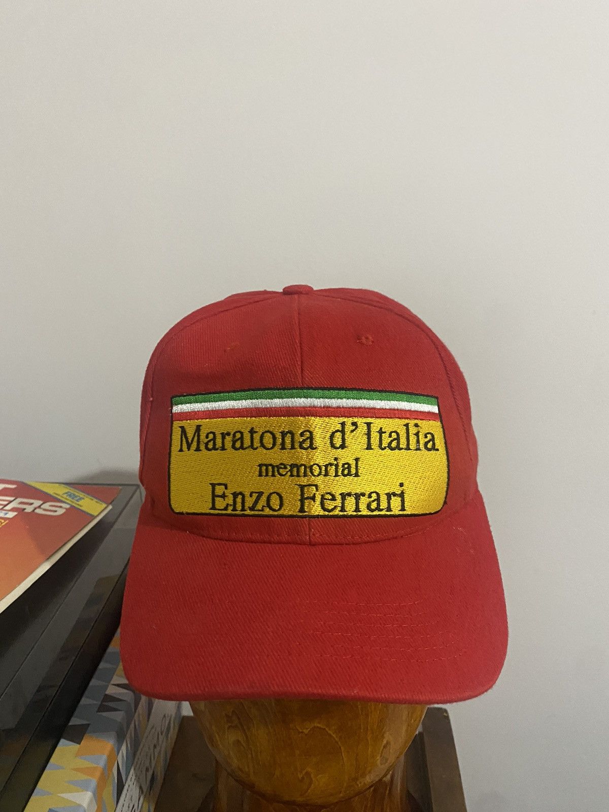 Vintage Enzo Ferrari Memorial Cap hat 90s | Grailed