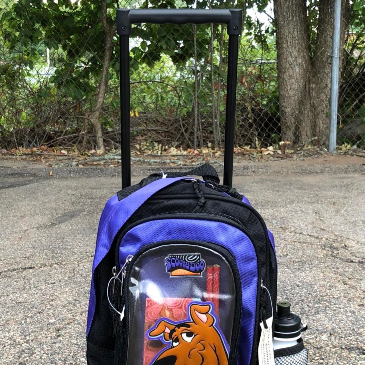 Cartoon Network × Vintage Y2K Kids SCOOBY DOO Backpack w/ wheels 90s ...