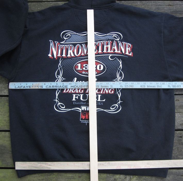 Gildan Pro Drag Racing USA Black Hoodie Nitromethane American NHRA ...