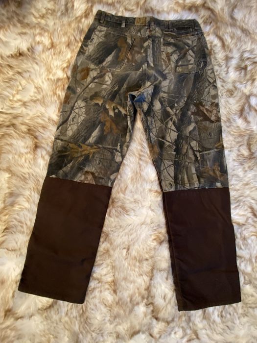 Vintage DOUBLE KNEE X REAL TREE X DENIM JEANS | Grailed