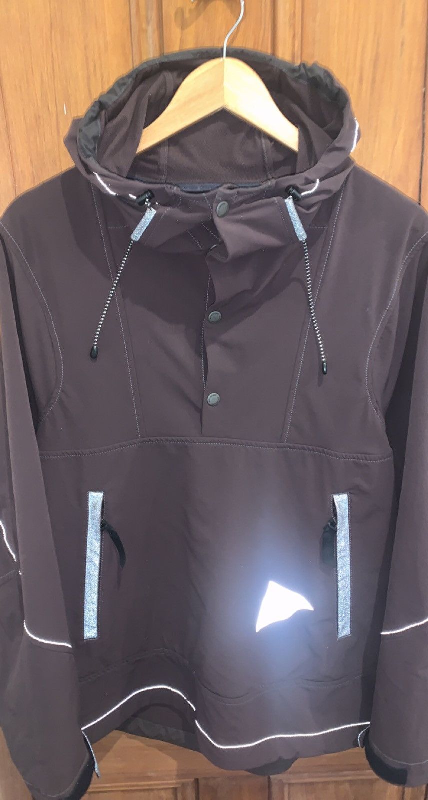 And Wander Andwander soft shell nylon Pullover | Grailed