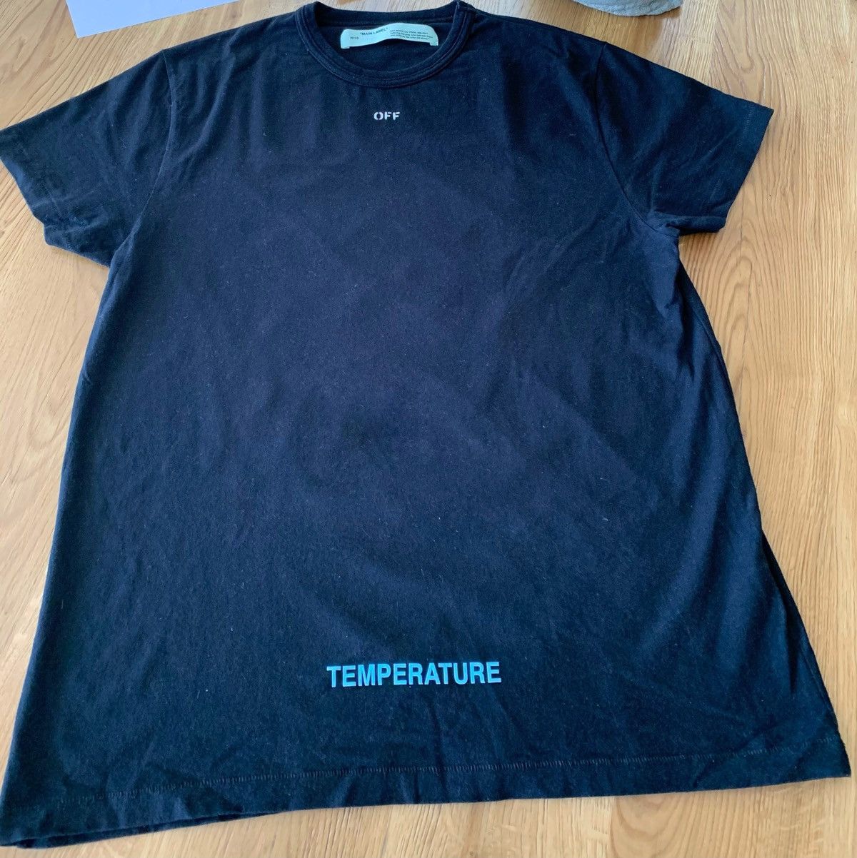 Off-White Off-White Temperature Tee | Grailed