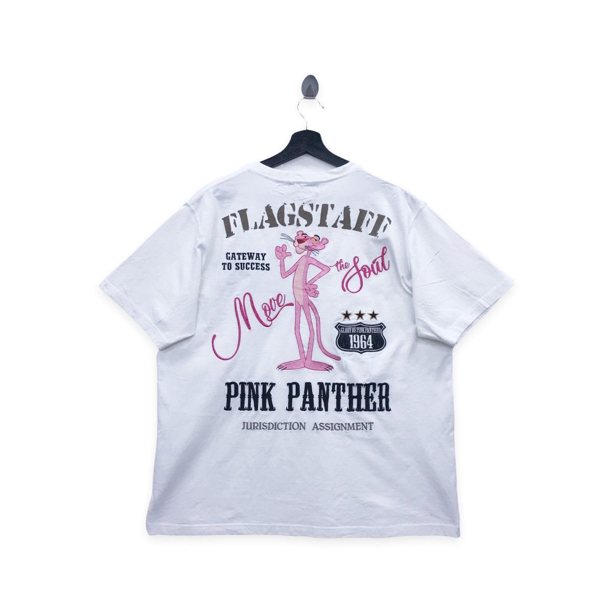 Cartoon Network Rare!! Pink Panther X Flagstaff T-shirt | Grailed