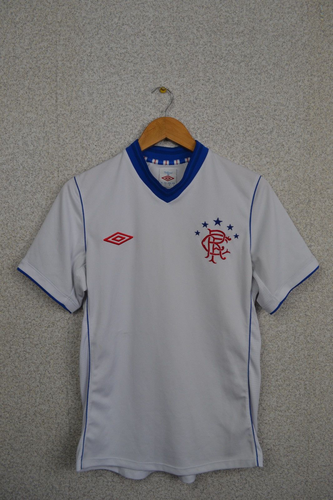 Soccer Jersey × Umbro Rangers Glasgow 2012 2013 away Umbro soccer shirt ...