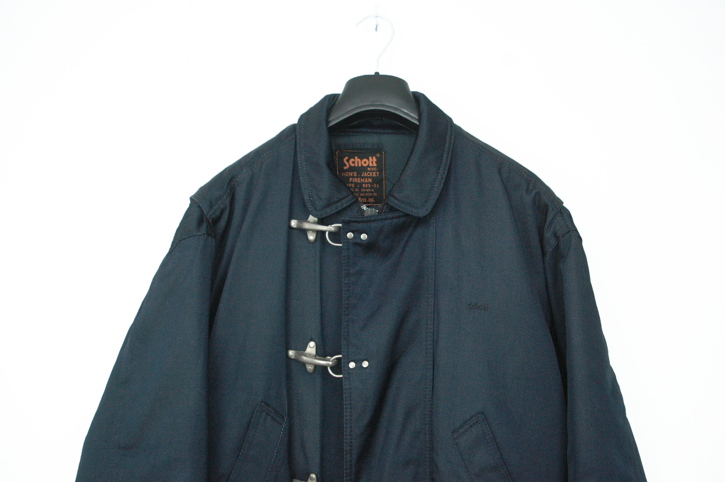 Schott Vintage SCHOTT Fireman NYC Type 985-31 Jacket | Grailed