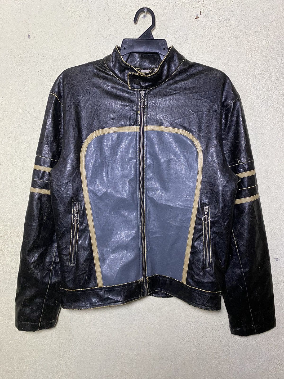Bc Ethic Vintage Motorcycle Biker Leather Jacket | Grailed