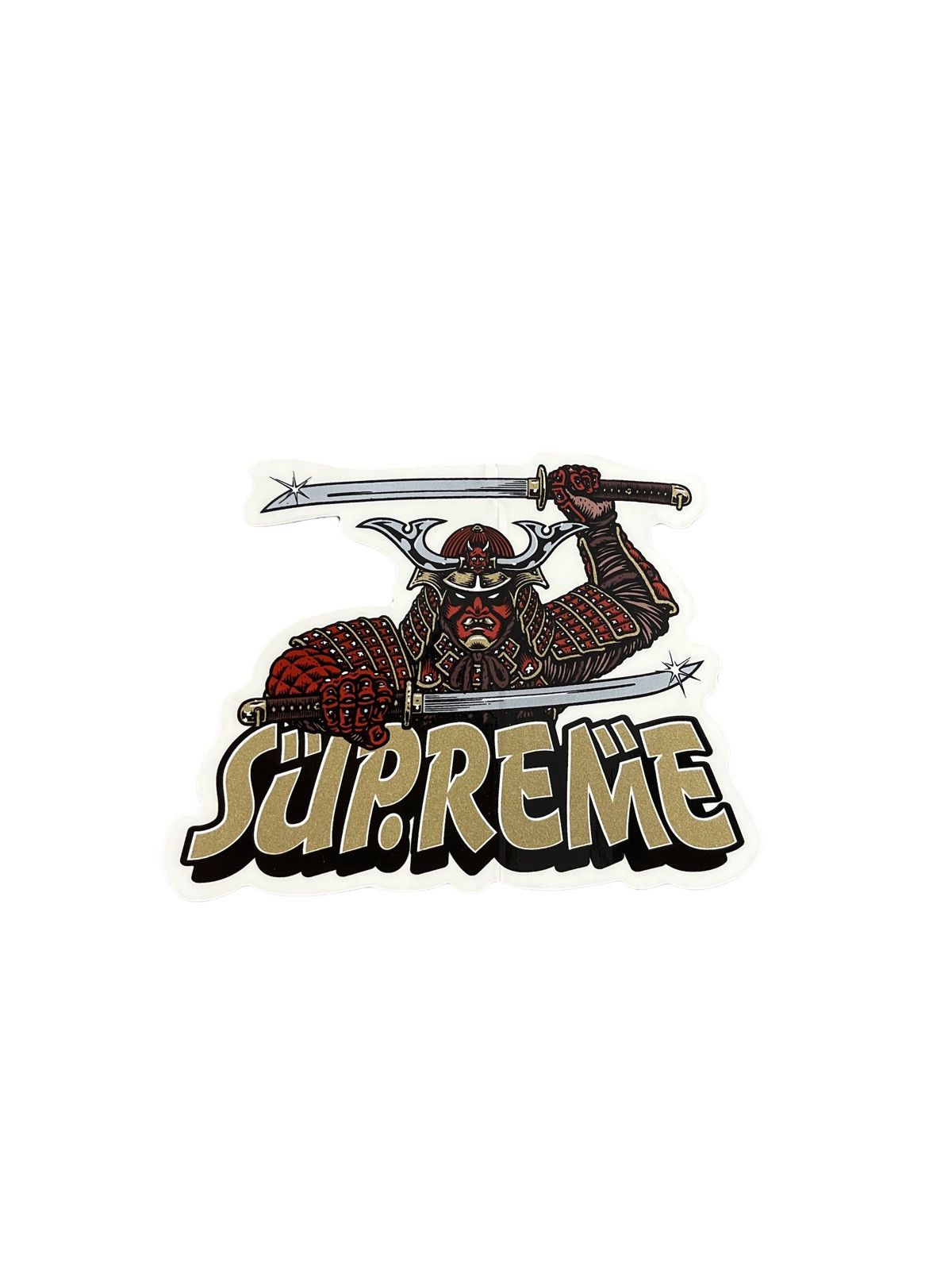 Supreme Supreme x Sean Cliver Samurai Sticker | Grailed