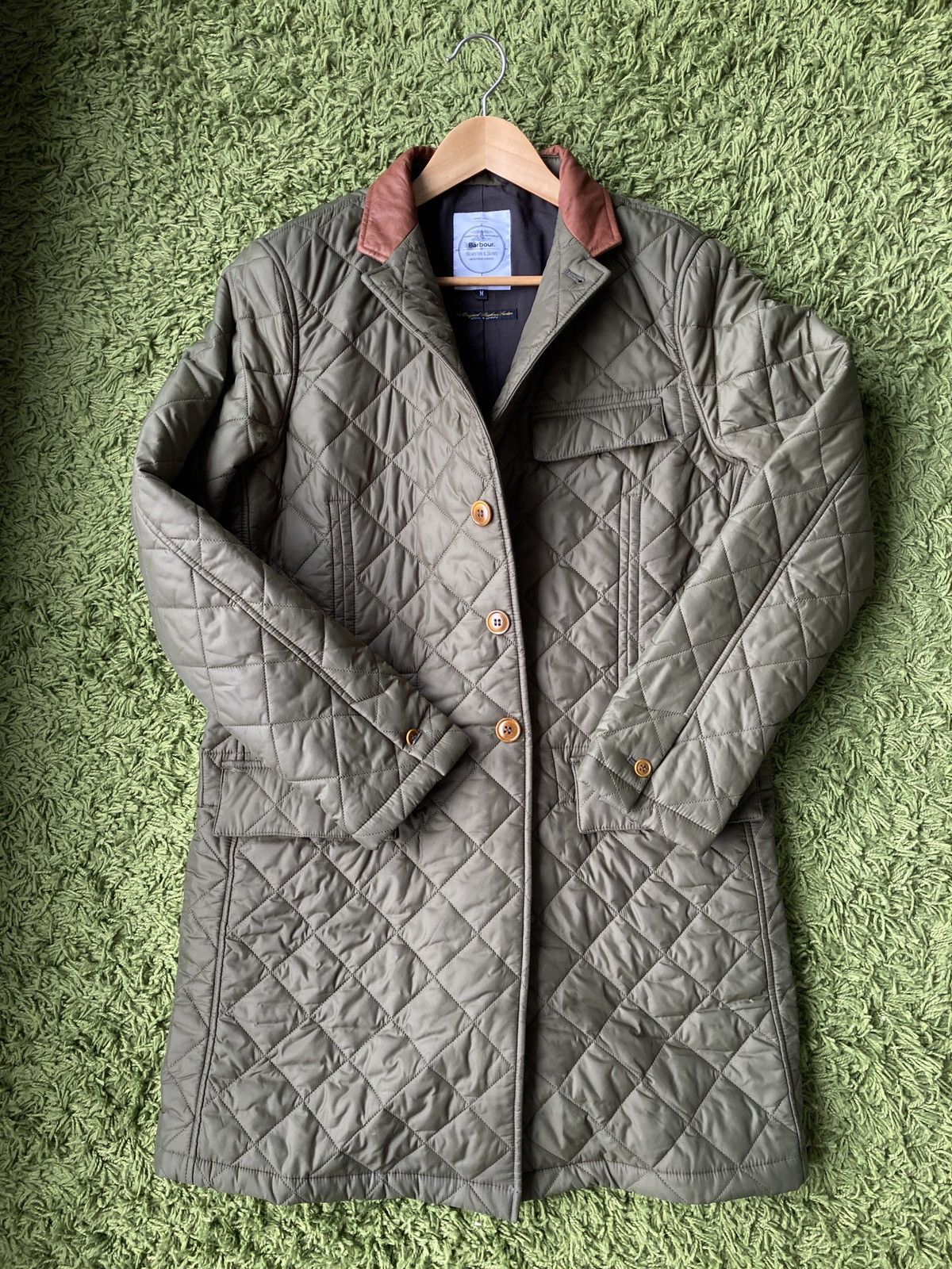 Barbour Barbour X Norton & Sons rare Ribbed Quilt blazer coat | Grailed