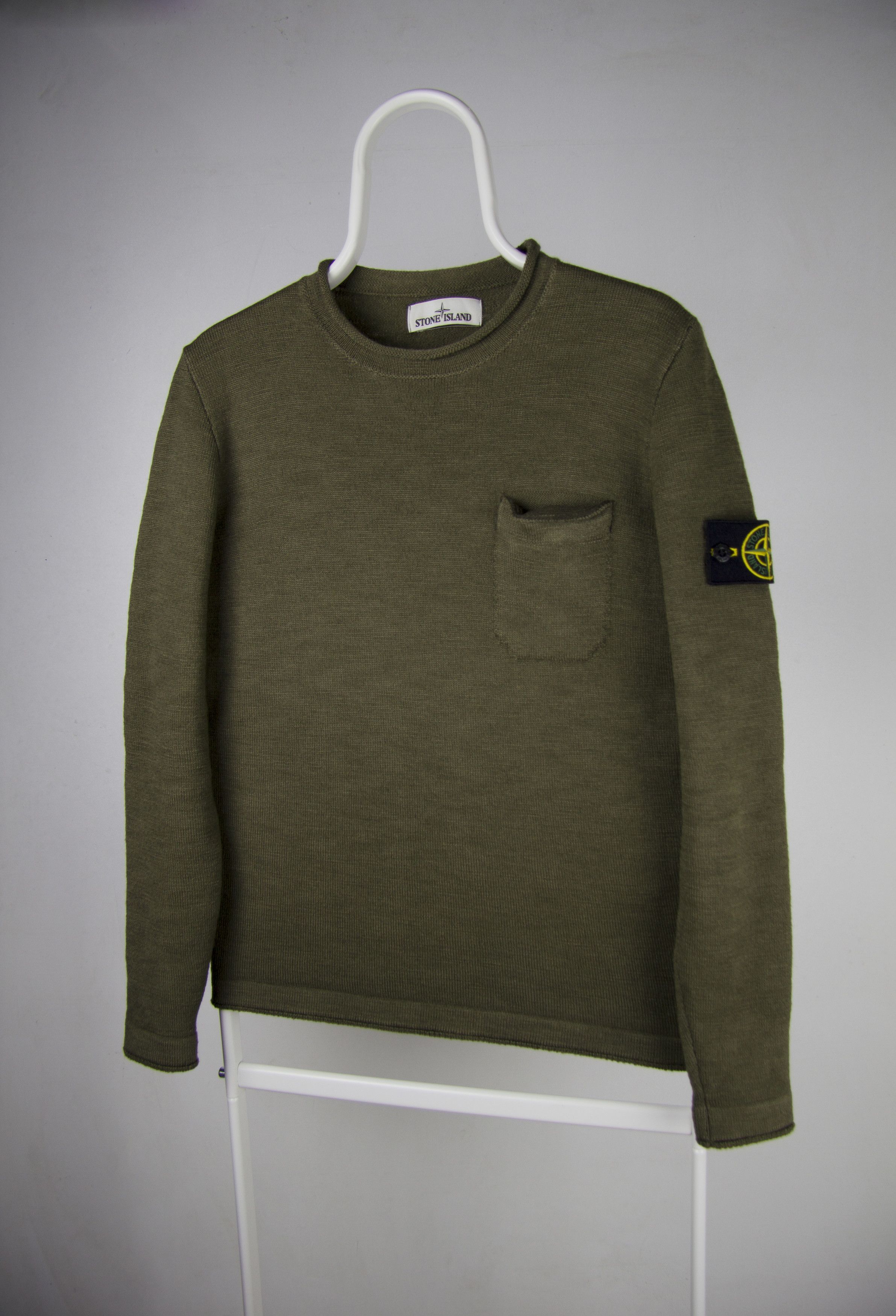 Stone Island Stone Island Pocket Crewneck Sweater | Grailed