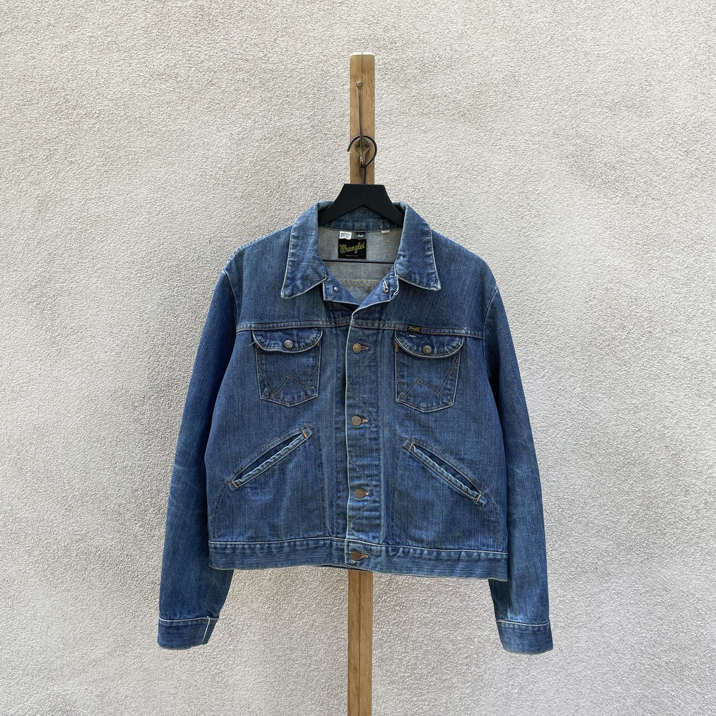 Made In Usa × Vintage × Wrangler Vintage 60s-70s Wrangler Broken Twill ...