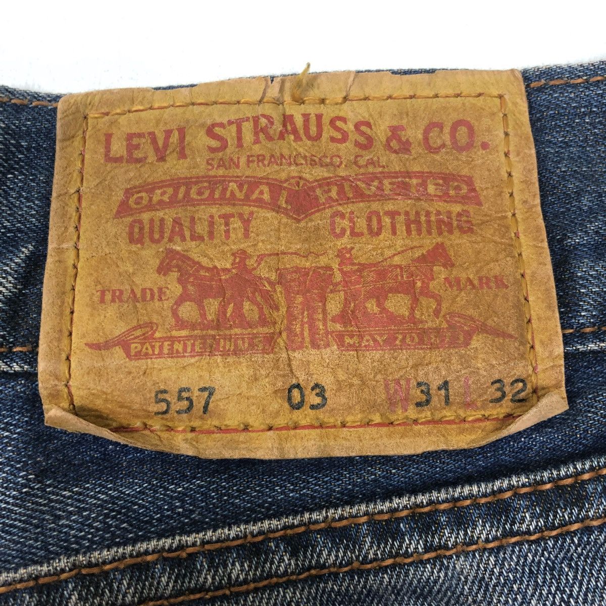 Levi's Levis Eve Square Cut Straight Cutting Jeans | Grailed