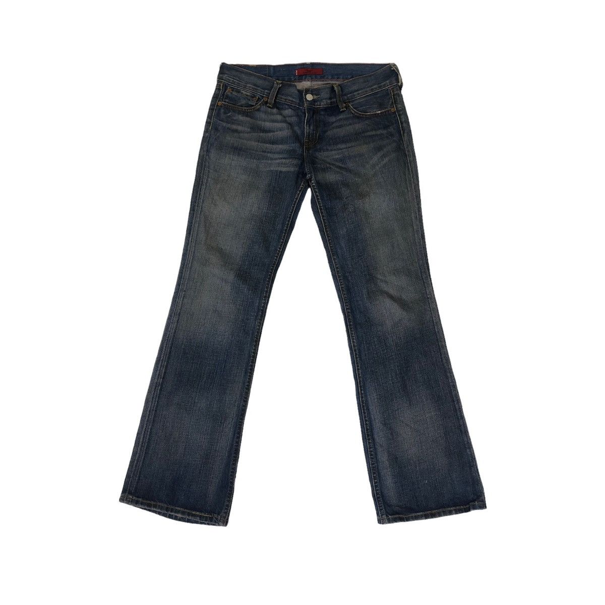 Levi's Levis Eve Square Cut Straight Cutting Jeans | Grailed