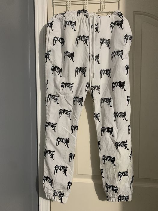 Revenge Revenge All Over Logo track pants | Grailed