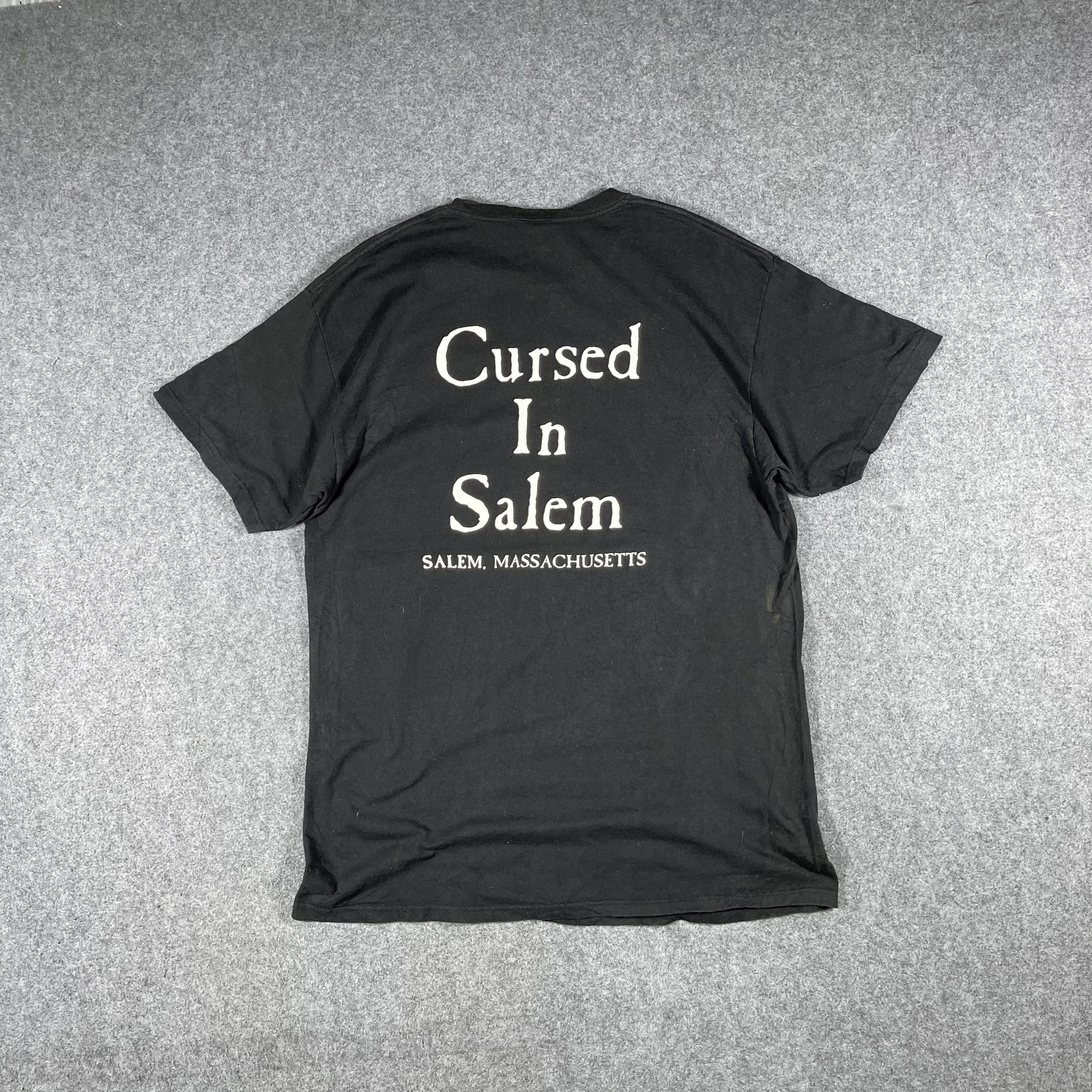 Vintage Vintage Cursed In Salem T-shirt | Grailed