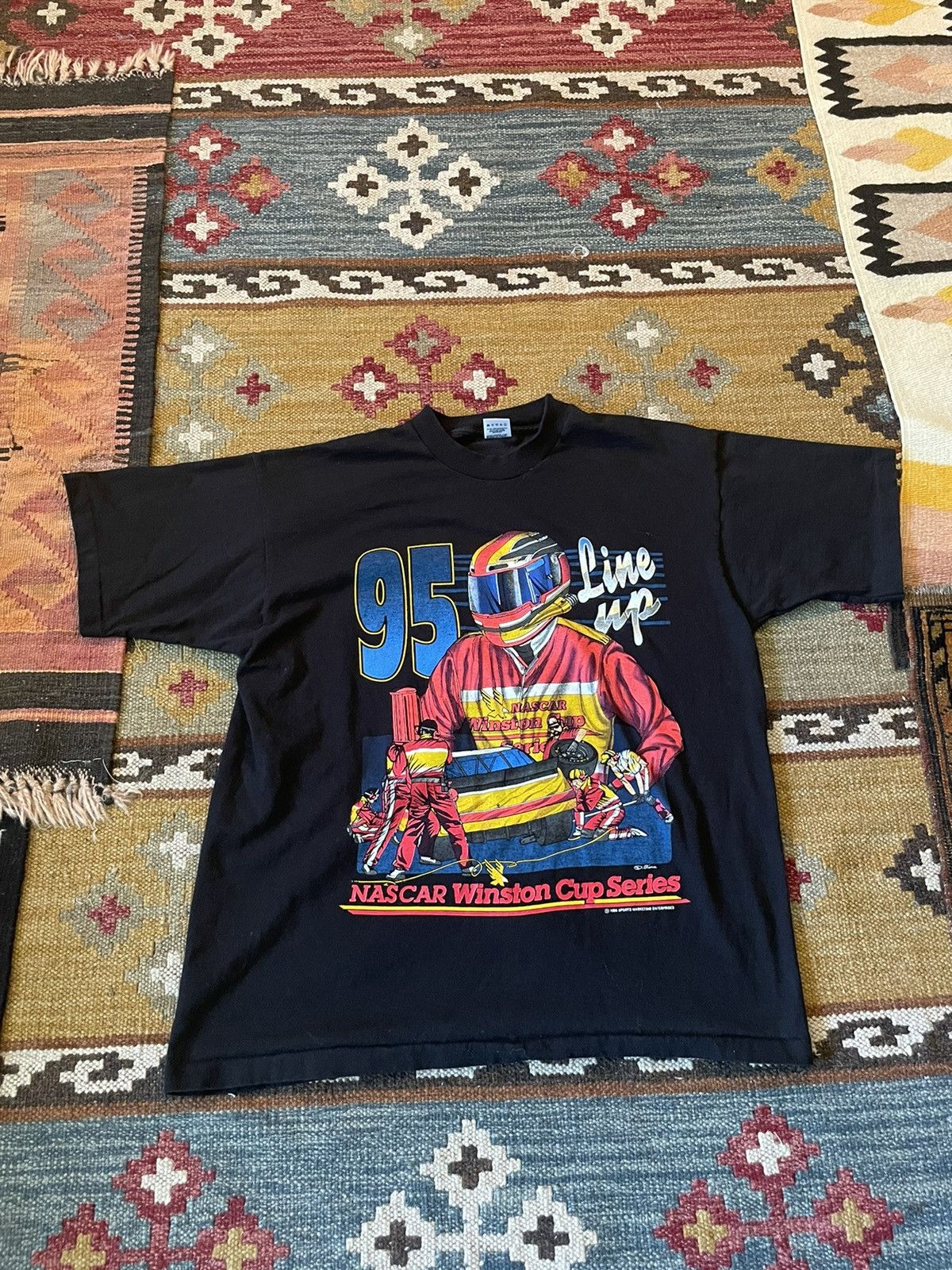 NASCAR × Vintage Vintage 95 single stitch Winston cup series graphic ...