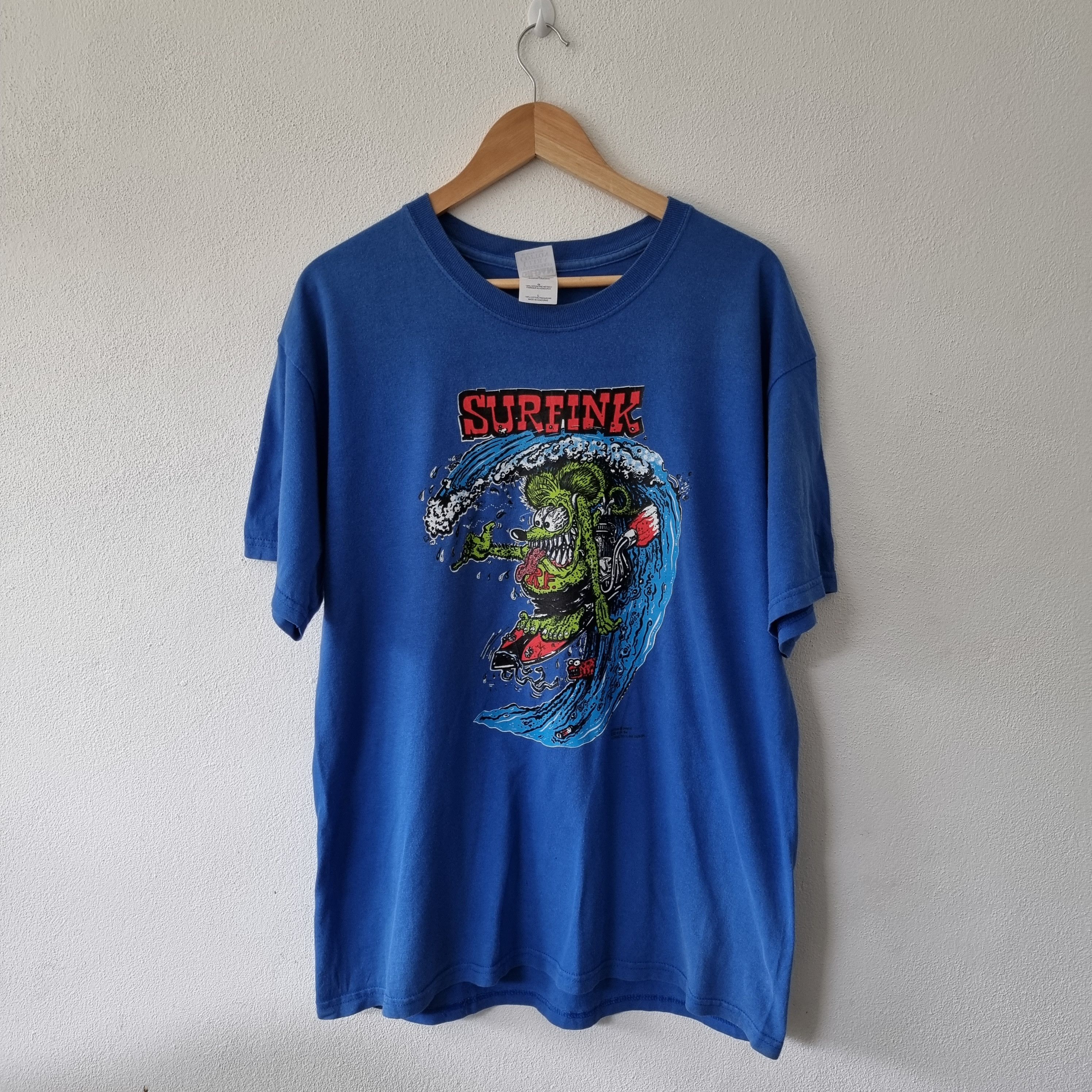Surf Style Rat fink surf graphics tee | Grailed