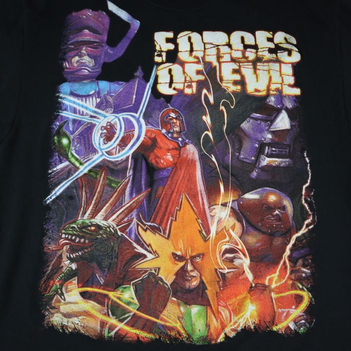 Marvel Comics Y2K Marvel Mad Engine Forces of Evil Magneto Doom shirt ...