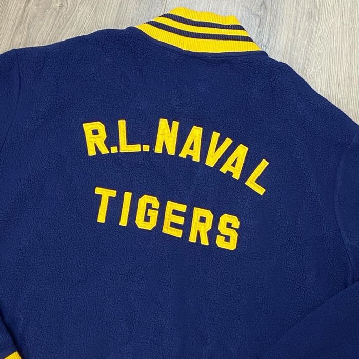 Polo Ralph Lauren Polo Ralph Lauren Naval Tigers Fleece Heavy Jacket ...