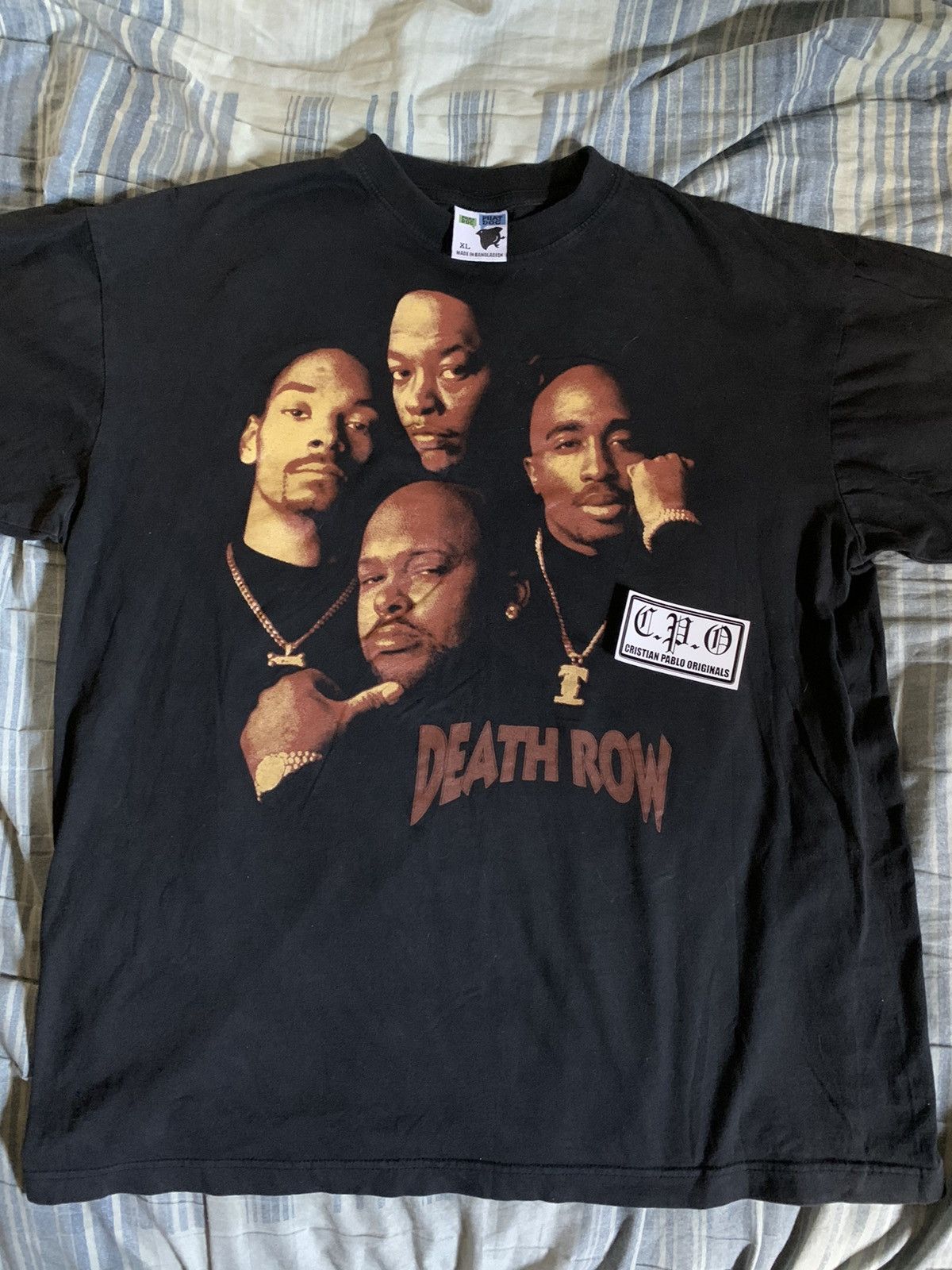Vintage Vintage VERY RARE Death Row Records Portrait Photo Shirt | Grailed