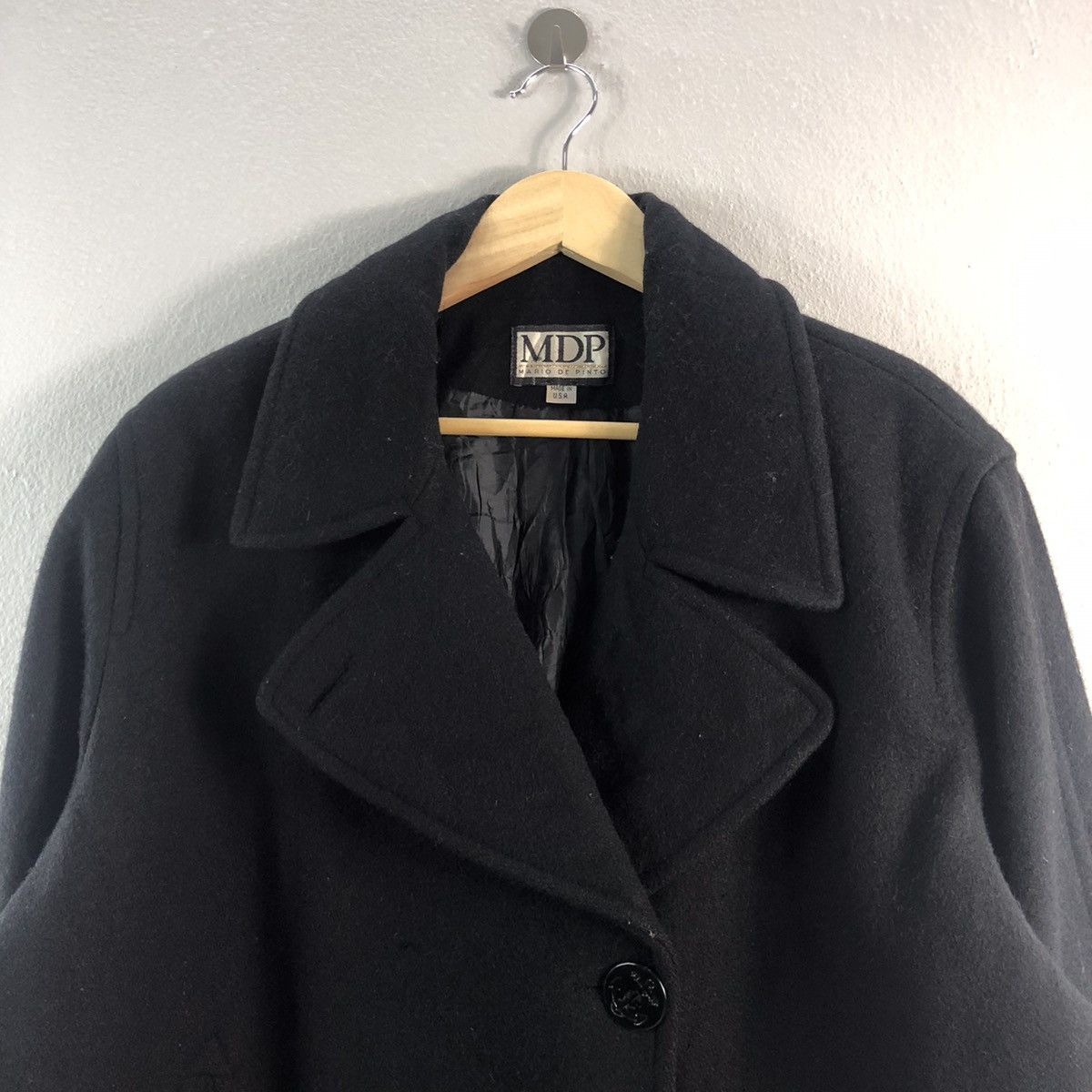 Vintage Vintage Mario De Pinto Usa Trench Peacoat Overcoat Jacket | Grailed