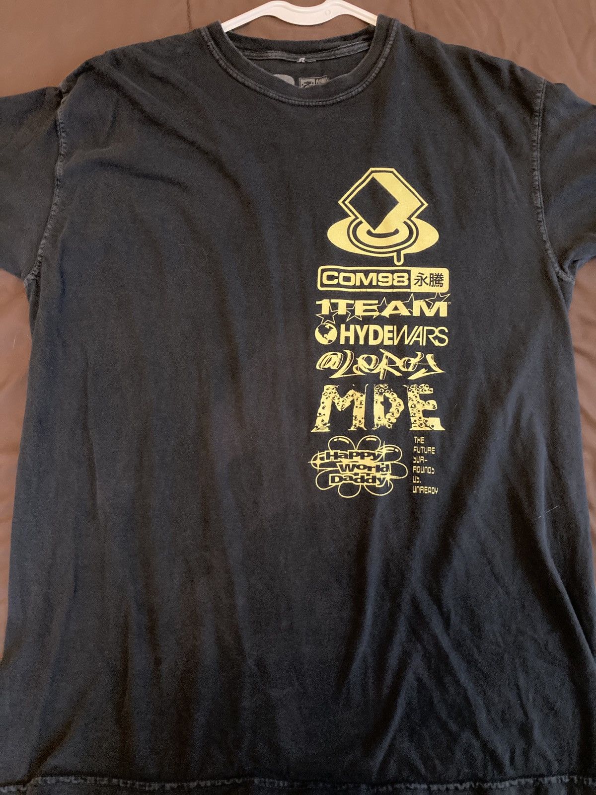 Streetwear Sam Hyde COM98 “How The Work Gets Done” Tshirt | Grailed