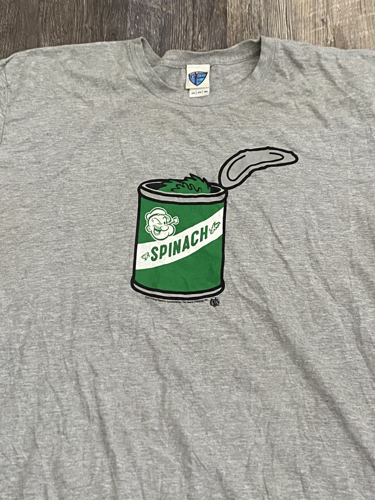 Streetwear × Vintage Popeye spinach T-shirt y2k | Grailed