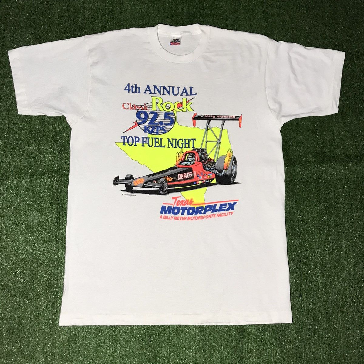 Vintage TEXAS MOTORPLEX 1990 CLASSIC ROCK 92.5 KZPS | Grailed