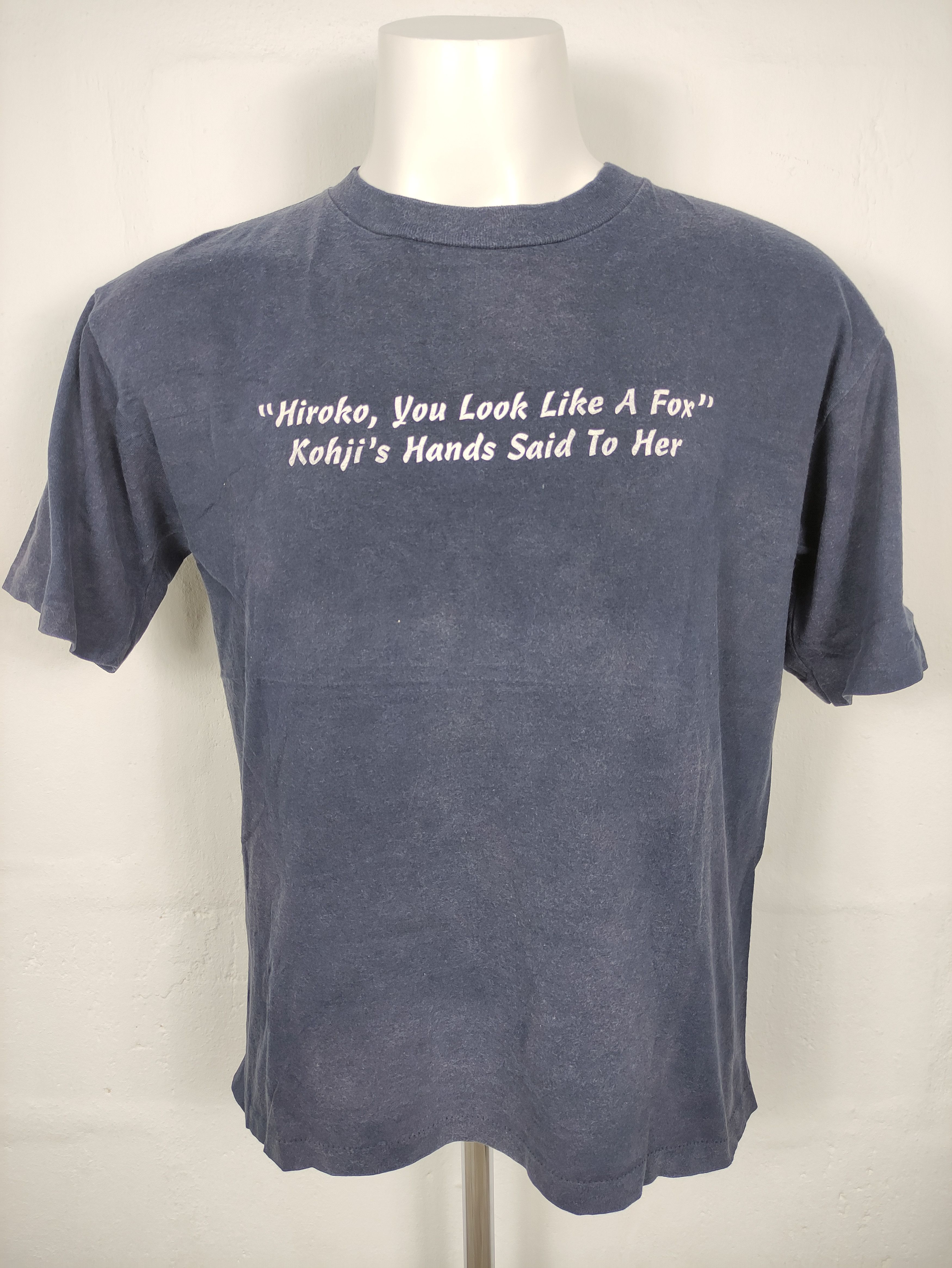 Vintage Vintage 90s Hiroko,You Look Like A Fox Kohji's Hands Shirt ...