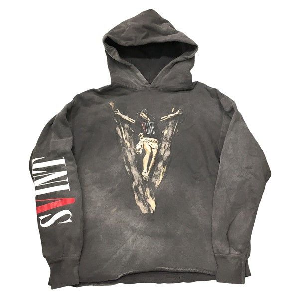 Saint Michael × Vlone Father Forgive Me Hoodie | Grailed