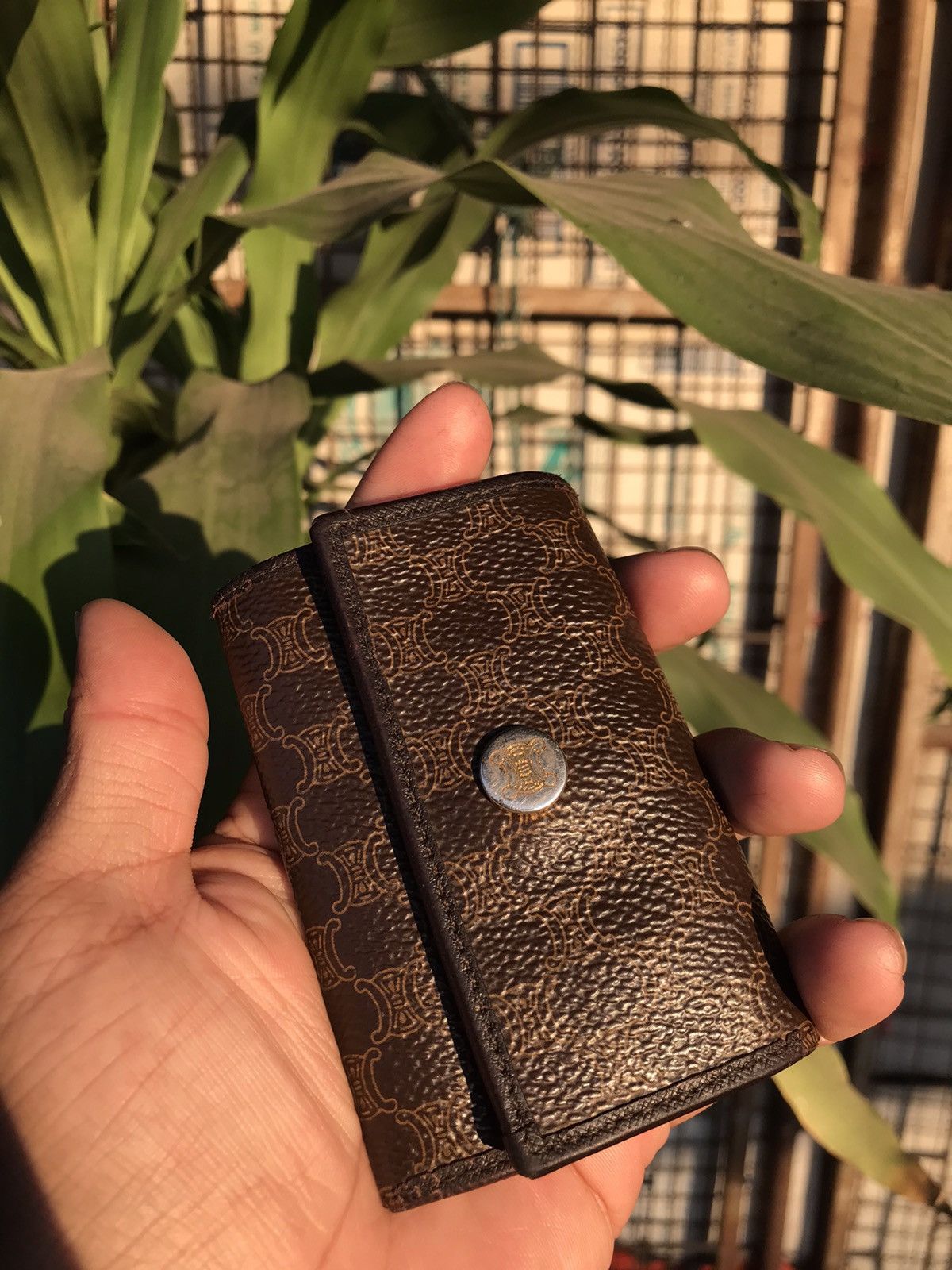 Celine × Vintage Vintage Celine Monogram Key Holder | Grailed