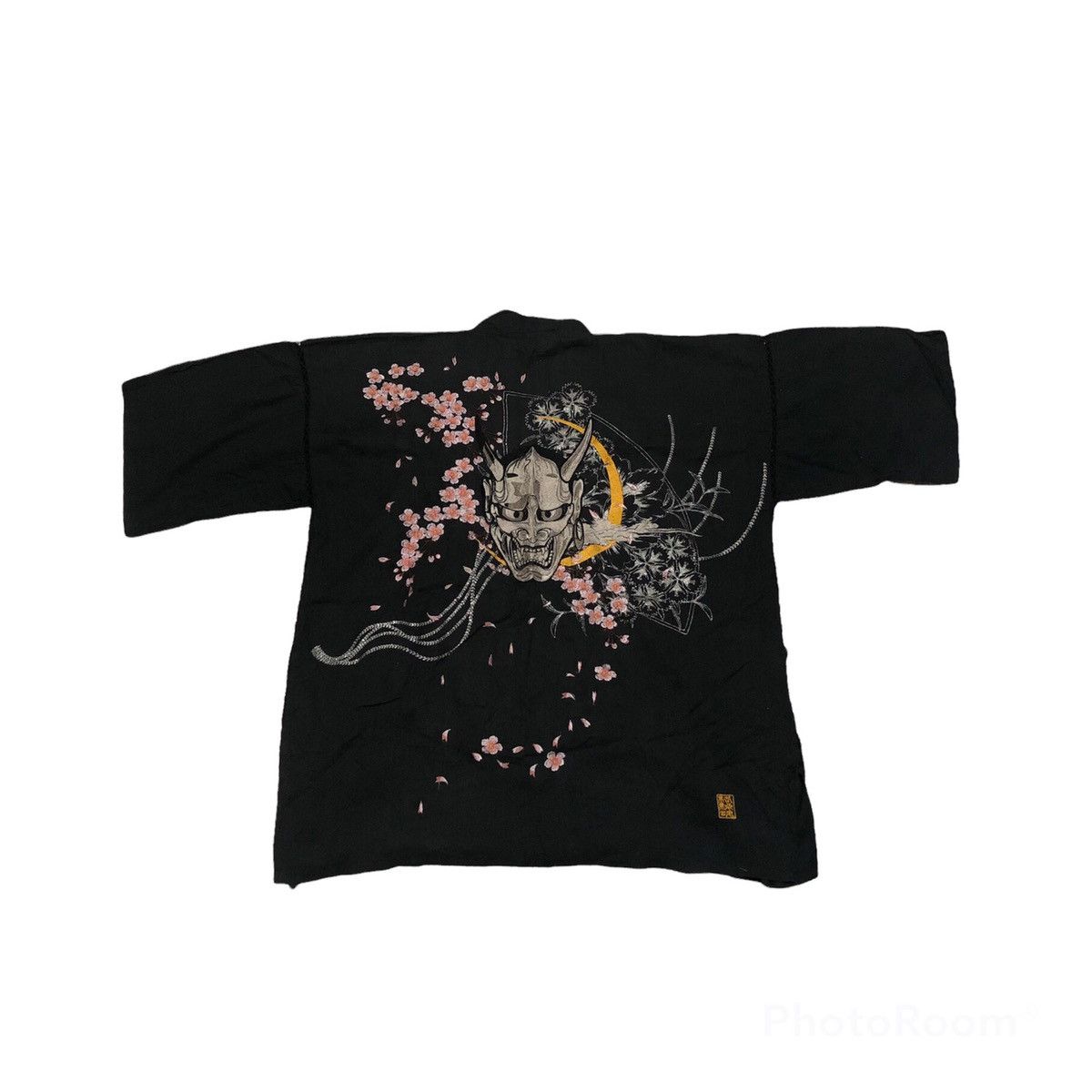 Kimono Japan Dragon × Skulls Rare Karakuri Tamashi Kimono Embroidery ...