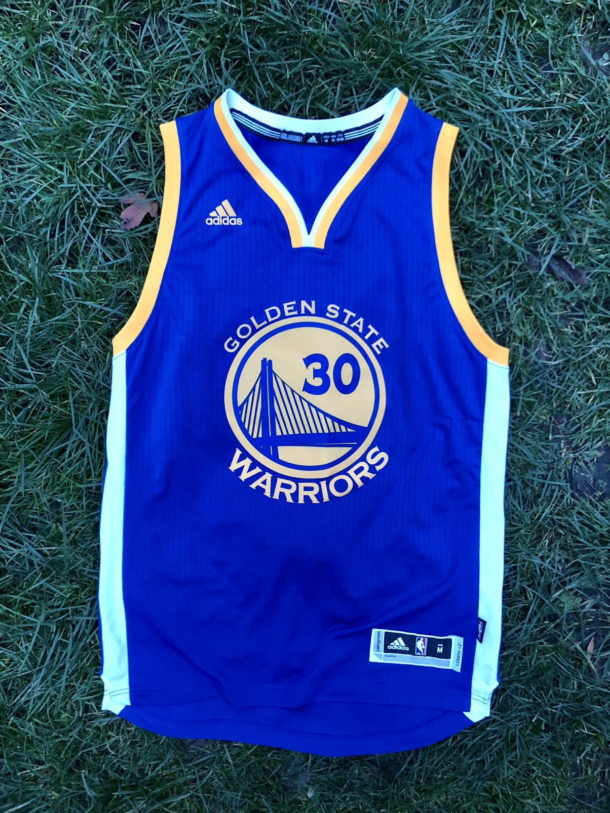 Adidas Adidas Stephen Curry golden state warriors away jersey Med | Grailed