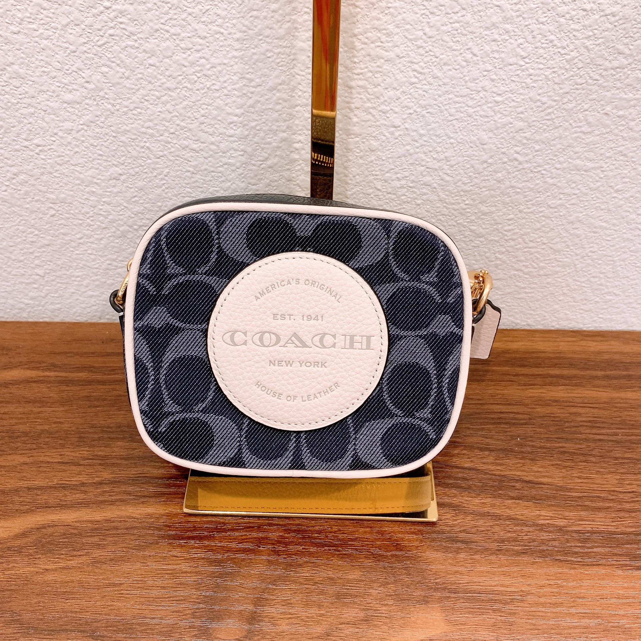 Coach MINI DEMPSEY CAMERA BAG IN SIGNATURE JACQUARD | Grailed