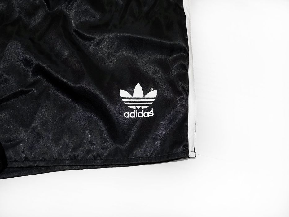 Adidas Vintage 90s Adidas Shiny Nylon Sampdoria Glanz Shorts | Grailed