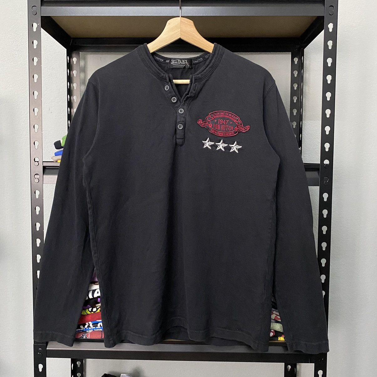 Vintage × Von Dutch Vintage Von Dutch Embroidery Longsleeve ️ | Grailed