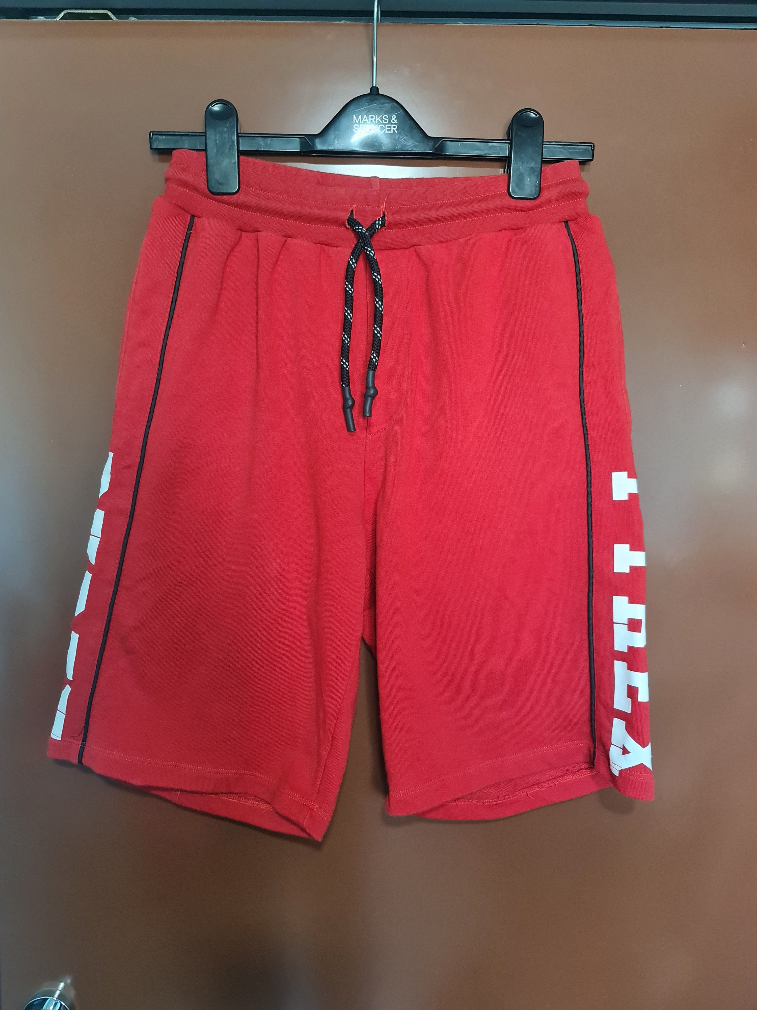 Pyrex Vision × Virgil Abloh Red Pyrex Vision Shorts | Grailed