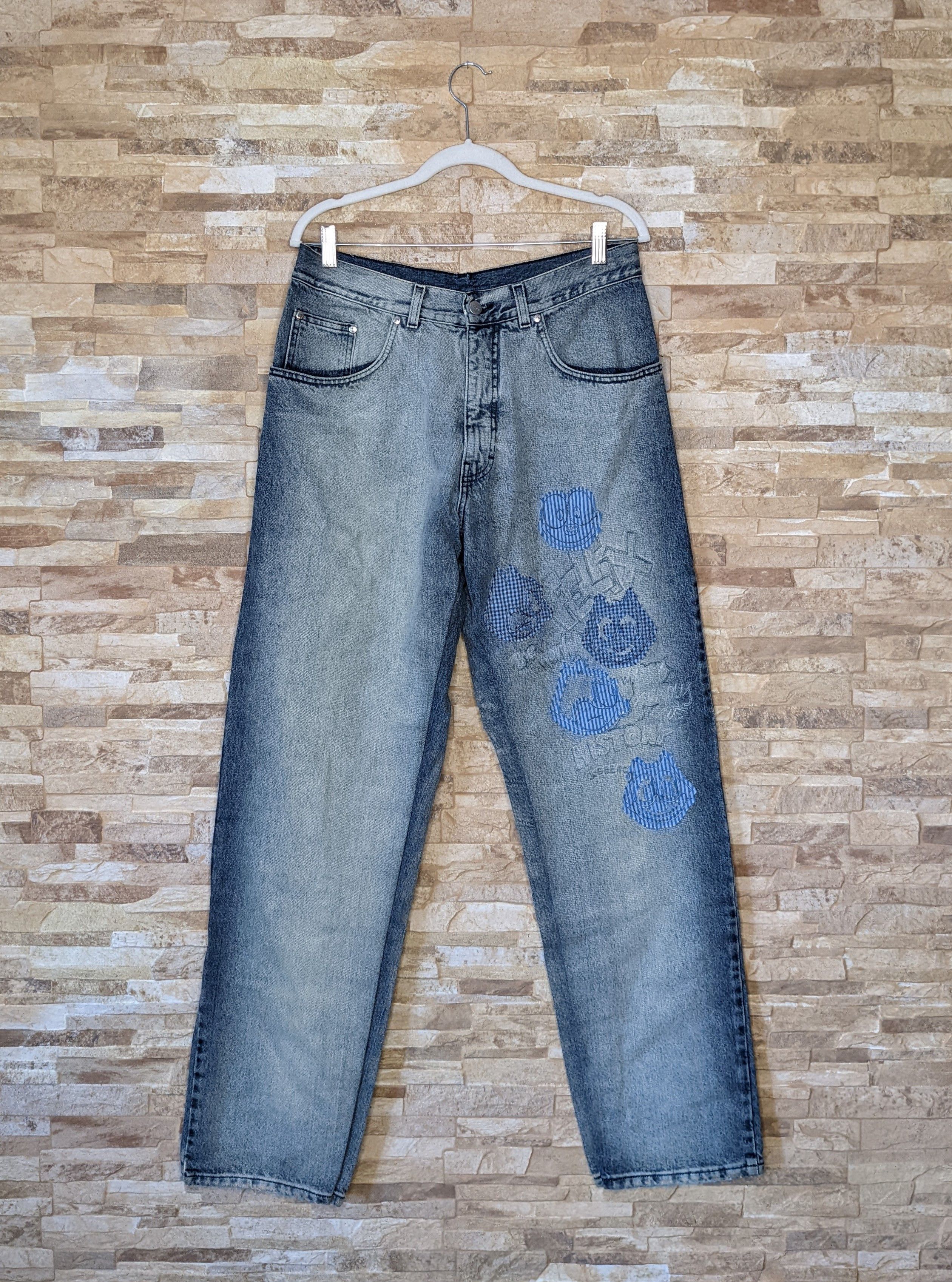 Iceberg × Warner Bros Vintage Iceberg History Felix the Cat jeans | Grailed