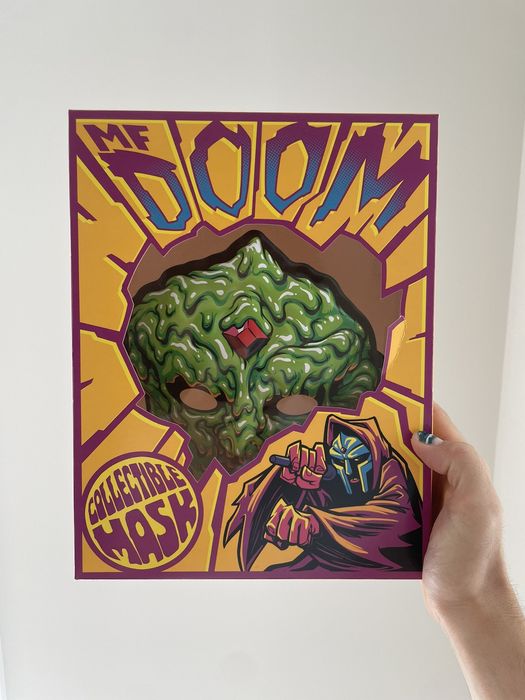 Mf Doom MF DOOM Limited Edition Collectible Face Mask Sludge Green ...