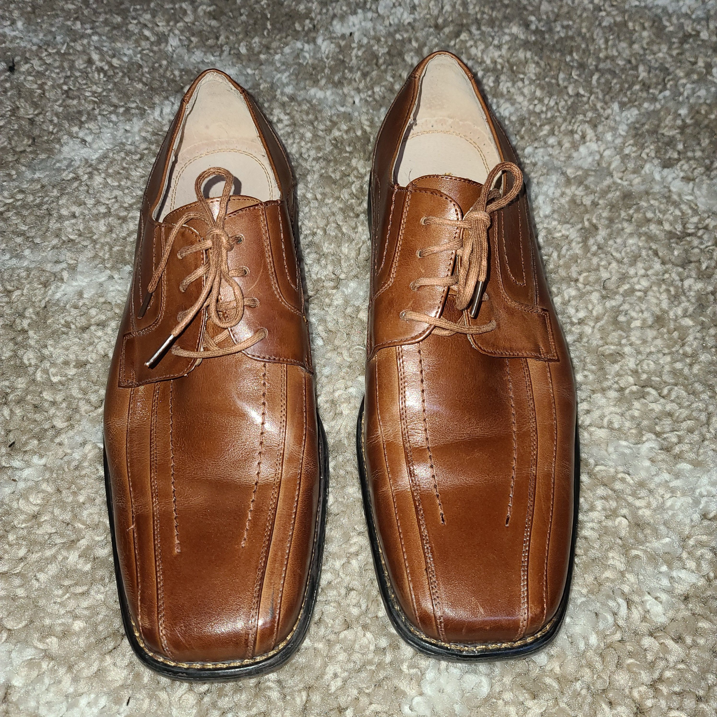 Stacy Adams Men's Stacy Adams Corrado Double Bike Lace Up Dress shoes ...